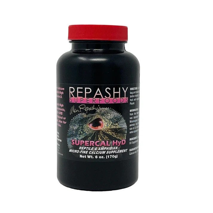 Repashy SuperCal HyD Calcium Supplement With High D3 - 6oz | Cold ...