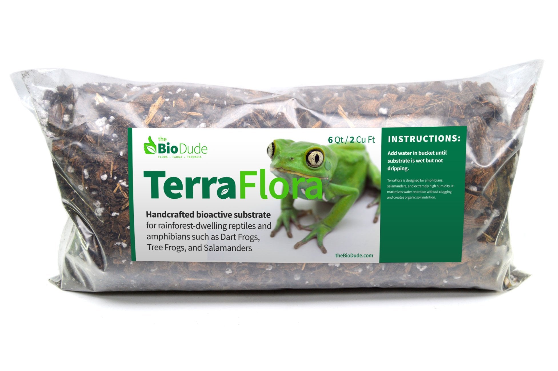 The Bio Dude Terra Flora BioActive Ready Tropical Rainforest Substrate ...