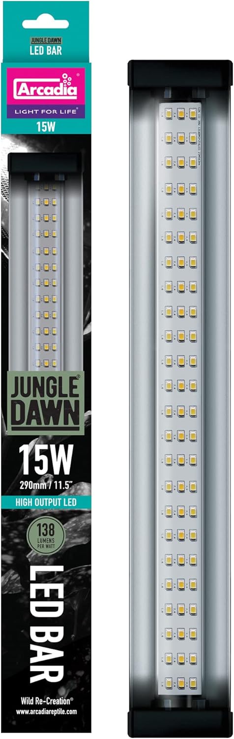 Arcadia Jungle Dawn LED Light Bar - 11.5in, 15W | Cold Blooded & Bizarre